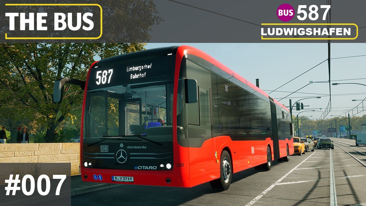 THE BUS 🚌[#007] Ludwigshafen-Überland, wir checken die Pfalz! [🗺️Linie ...