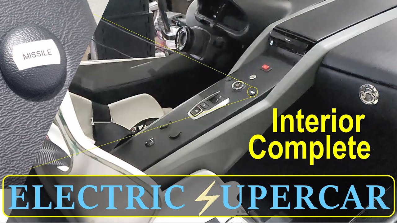 Interior Complete - Missile & Eject buttons, DIY Glove Box - YouTube
