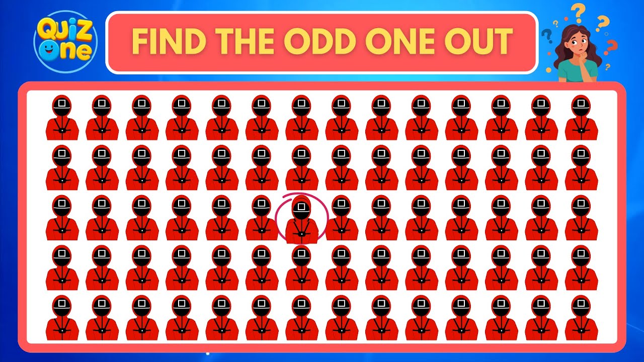 Find The Odd One Out - Hard Edition | QuizOne 🥵 🤯 - YouTube