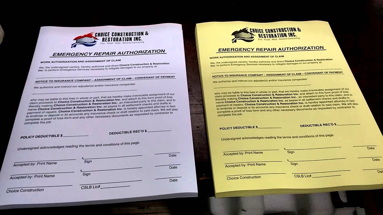 Full Color NCR Forms. - YouTube