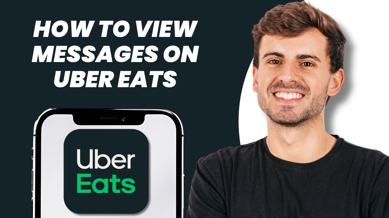 How to View Messages on Uber Eats - YouTube