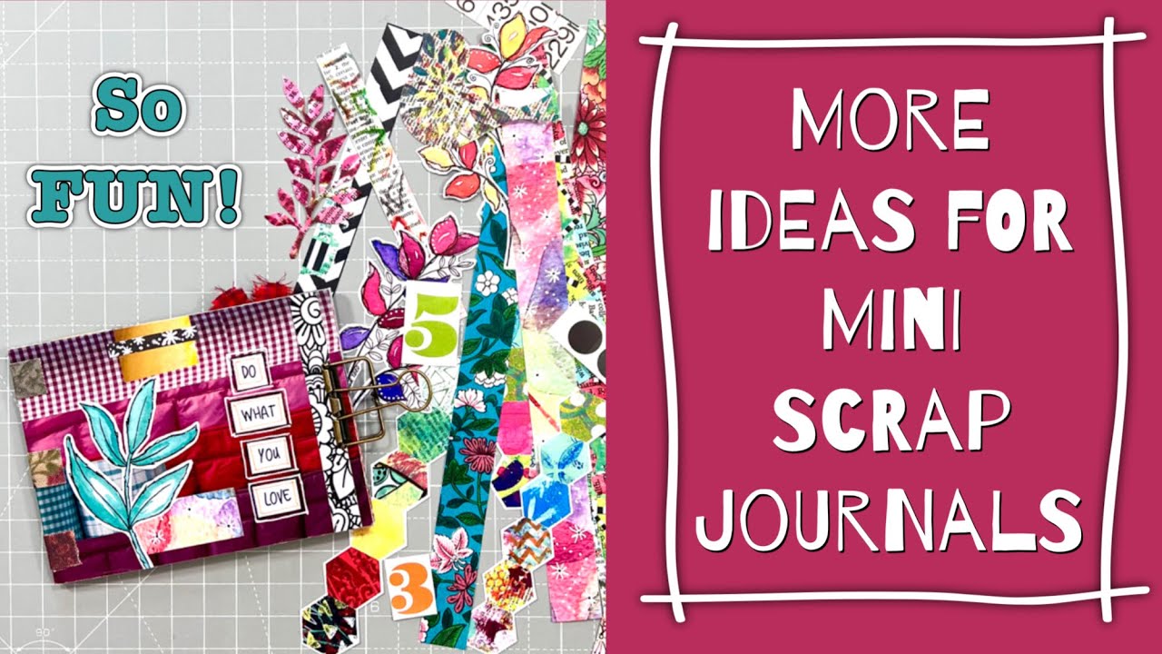 FOLLOW-UP 🌸 Mini Scrap Journals 🌸 - YouTube