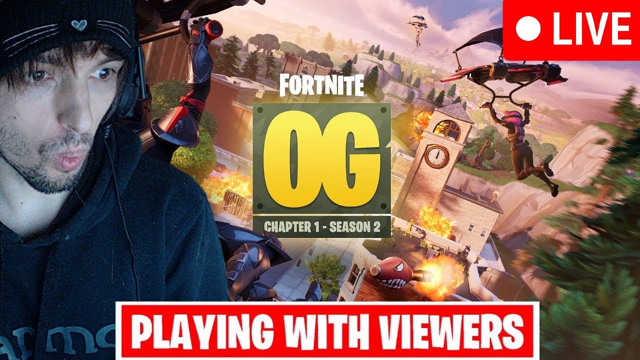 🔴Fortnite Live Chapter 6 Season 1 Zb Squads & Customs With Viewers OG ...