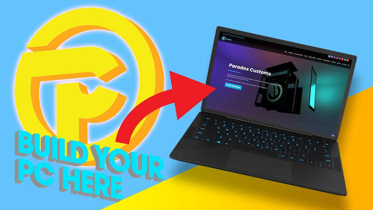 Paradox Customs Website Tour: Custom Builder + Prebuilts - YouTube