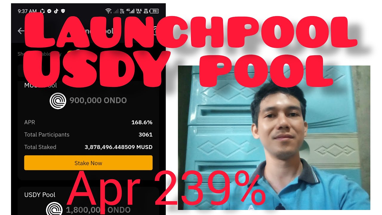Launch Pool | How to earn APR ASDY in Bybit - YouTube