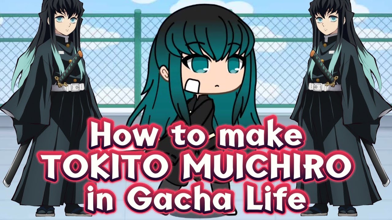 How to Make Hashira "Tokito Muichiro" in Gacha Life - YouTube