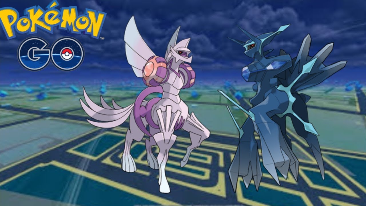 Origin Forme Dialga & Palkia #pokemongo #invition #palkia #dialga - YouTube