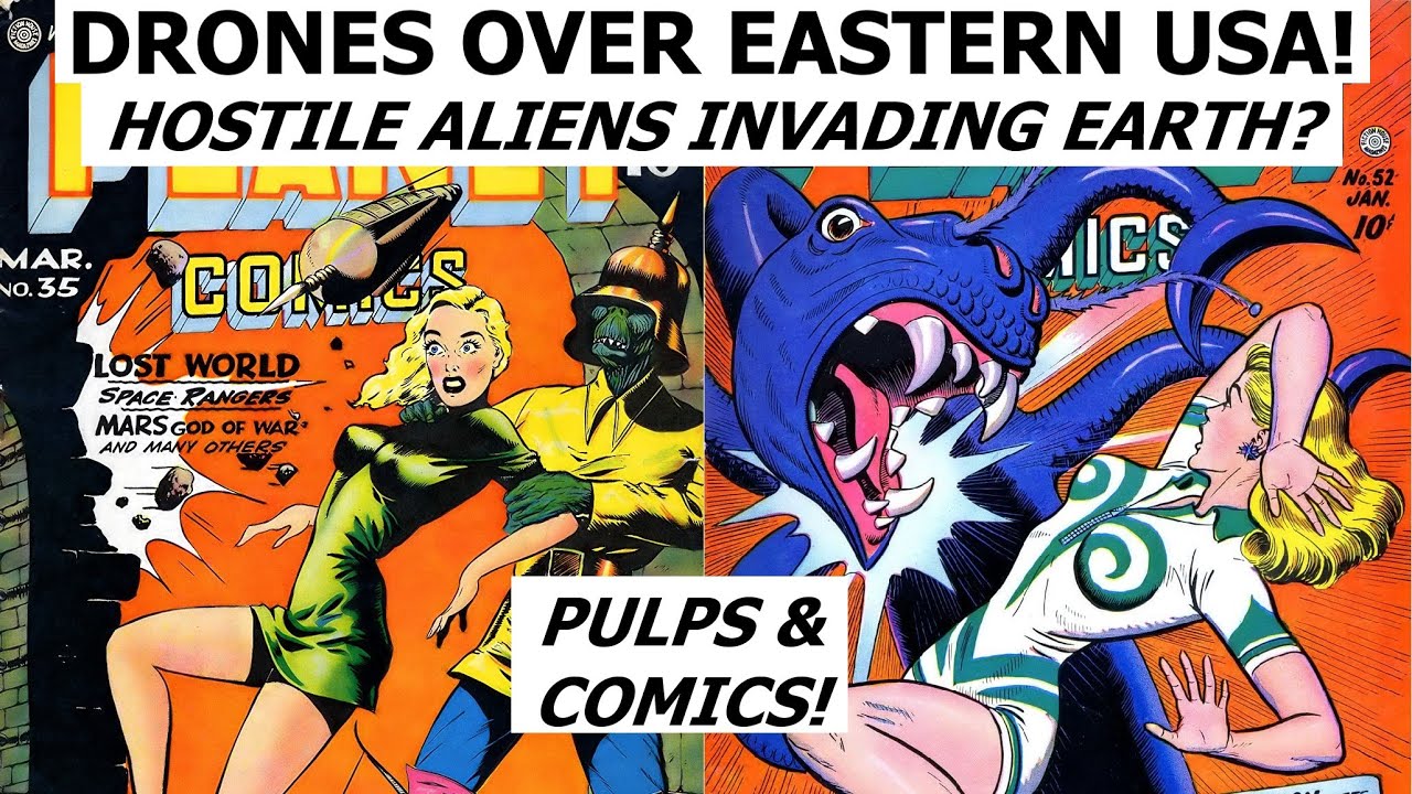 DRONES👉Hostile Aliens Invading Earth??? - YouTube