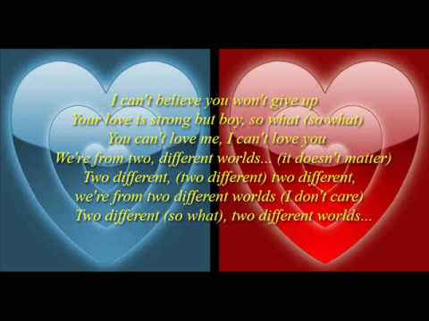 LL Cool J - Two Different Worlds Lyrics
