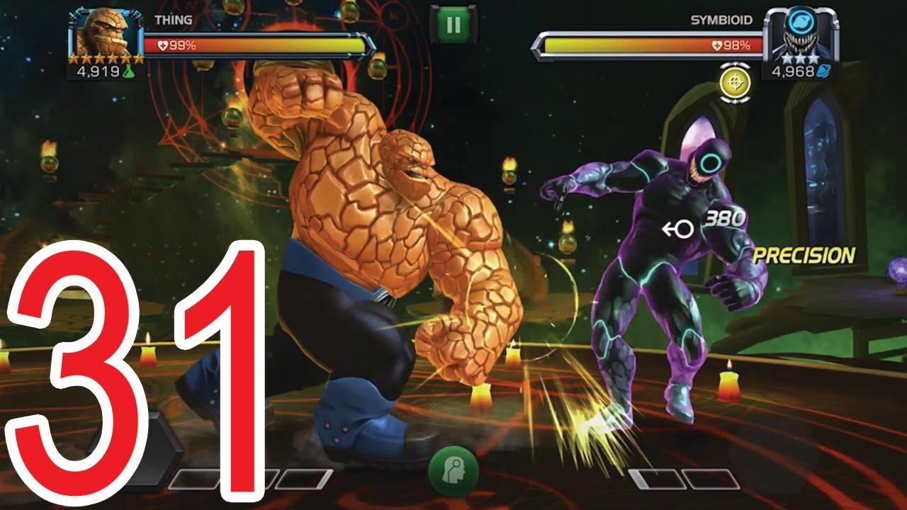 Thing vs Symbioid | Marvel Contest of Champions Gameplay #31 - YouTube