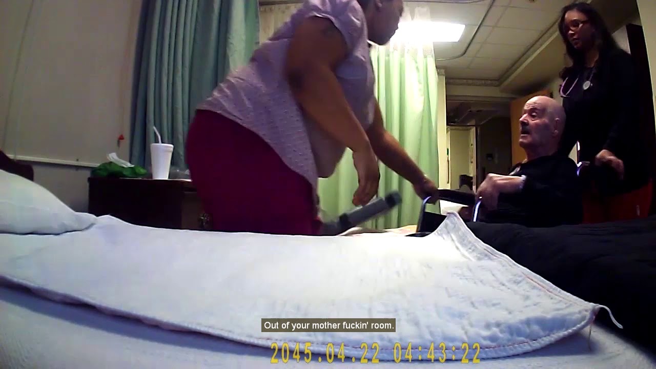 Hidden Camera Shows Nursing Home Staff 'Abusing Elderly Man' - YouTube