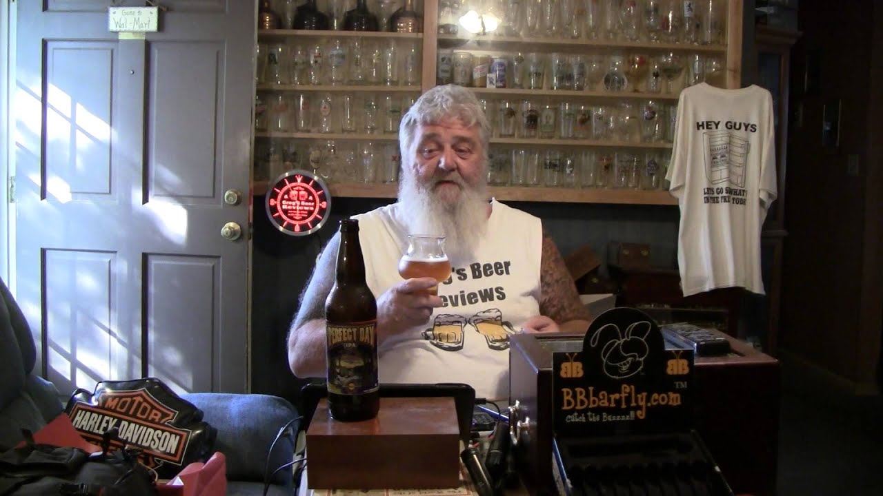 Beer Review # 1694 Asheville Brewing Perfect Day IPA - YouTube