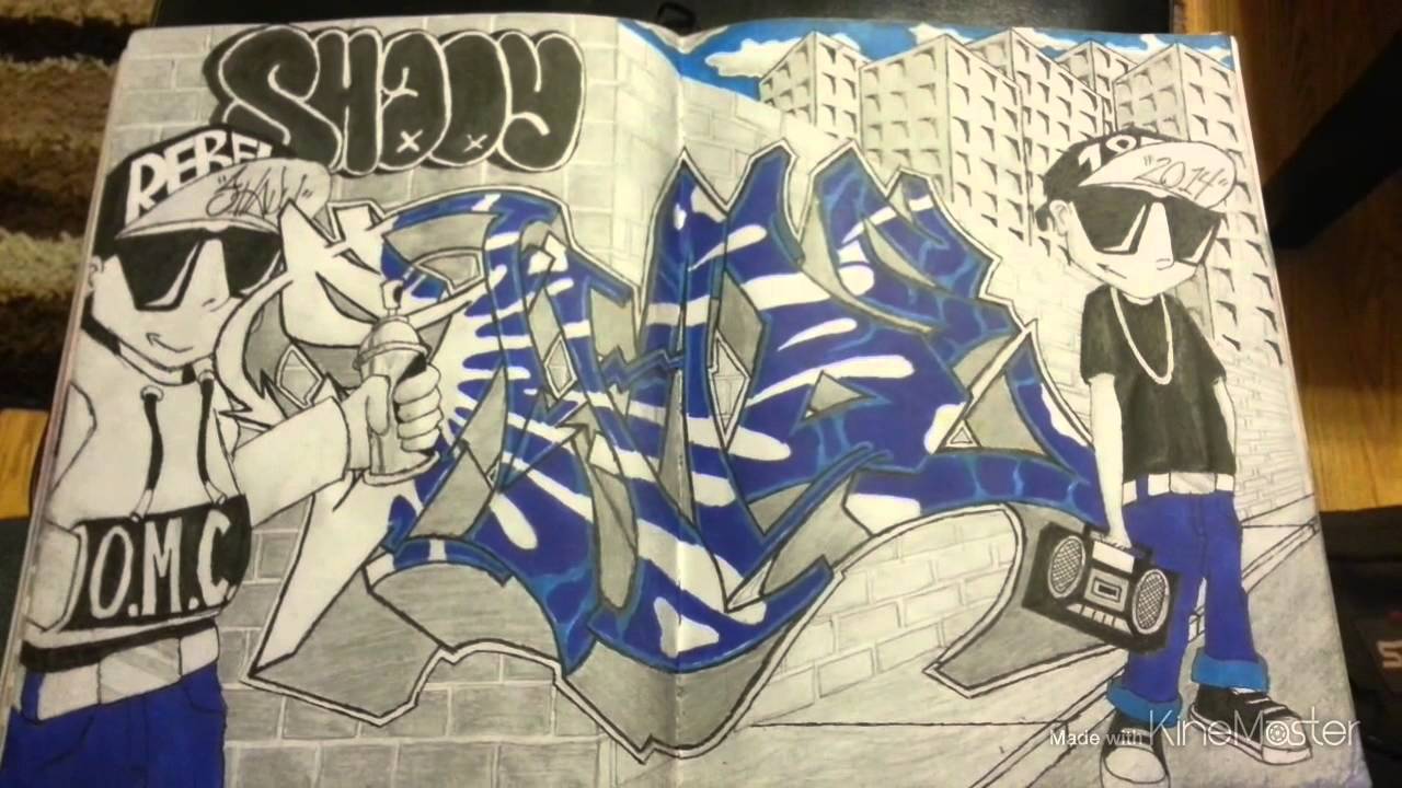 SHADY BLACKBOOK GRAFFITI 2013-2014 - YouTube