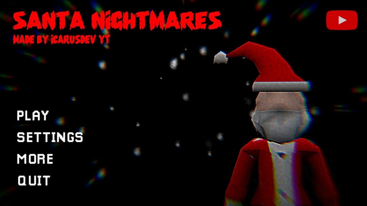 Santa Nightmares Horror Game - YouTube