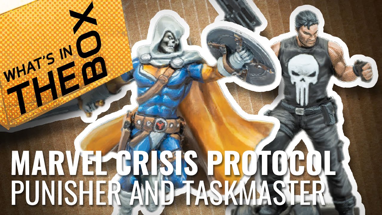Unboxing: Punisher & Taskmaster | Marvel: Crisis Protocol - YouTube