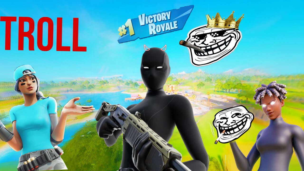 Fortnite TROLL(part.1) - YouTube