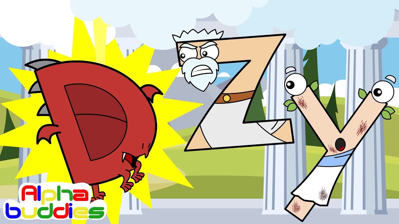 Abc Phonics For Kids | Letters Y-Z | The Alphabuddies Ep.26 - YouTube