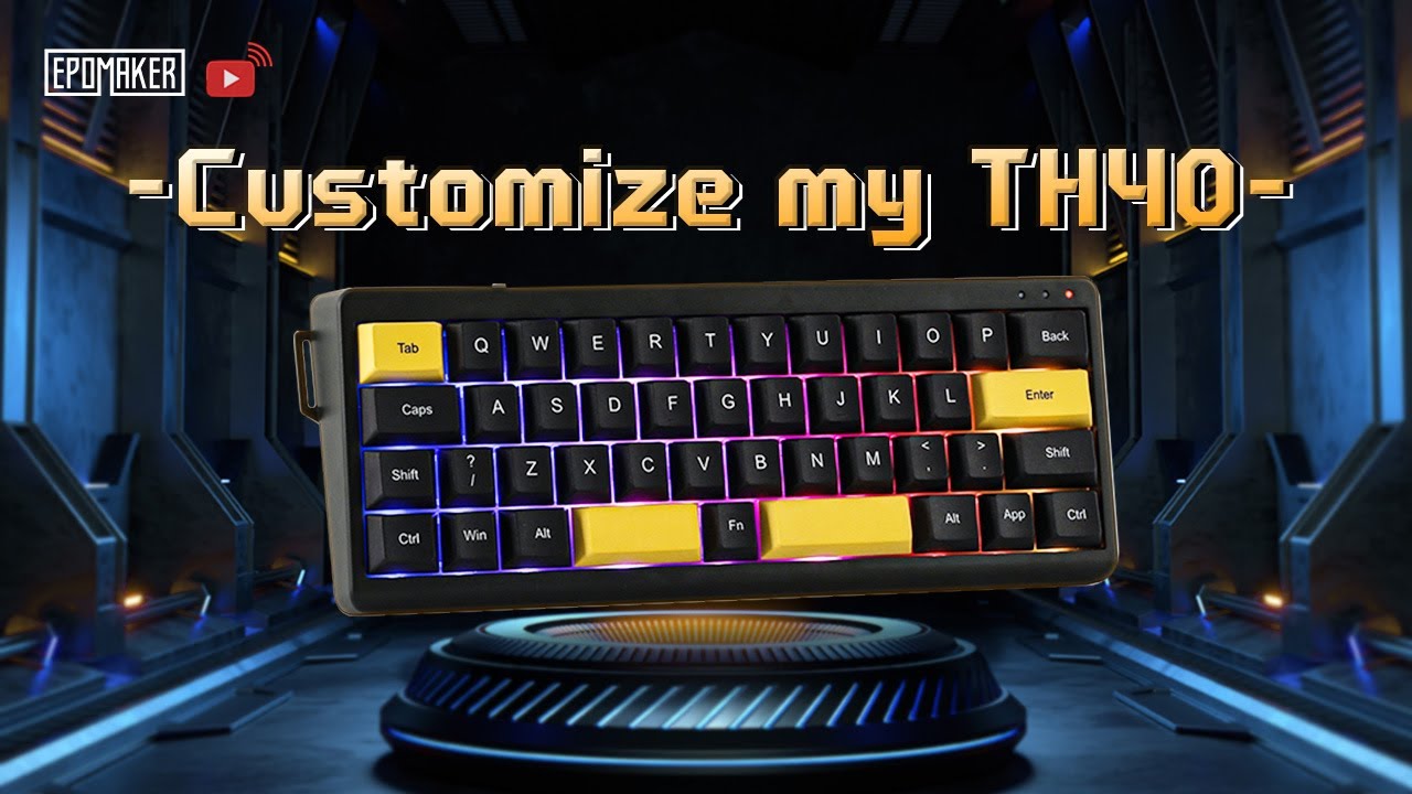 [ VIA ] Customize my own TH40 - YouTube