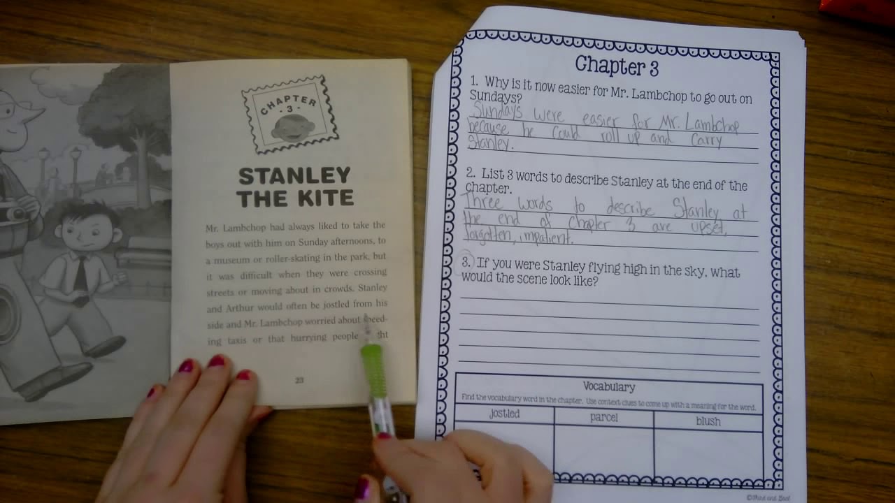 Flat Stanley Ch. 3 Book Talk - YouTube