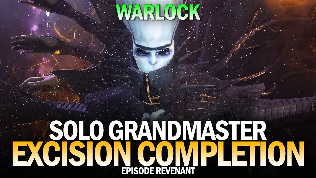 Solo Grandmaster Excision on Warlock [Destiny 2] - YouTube