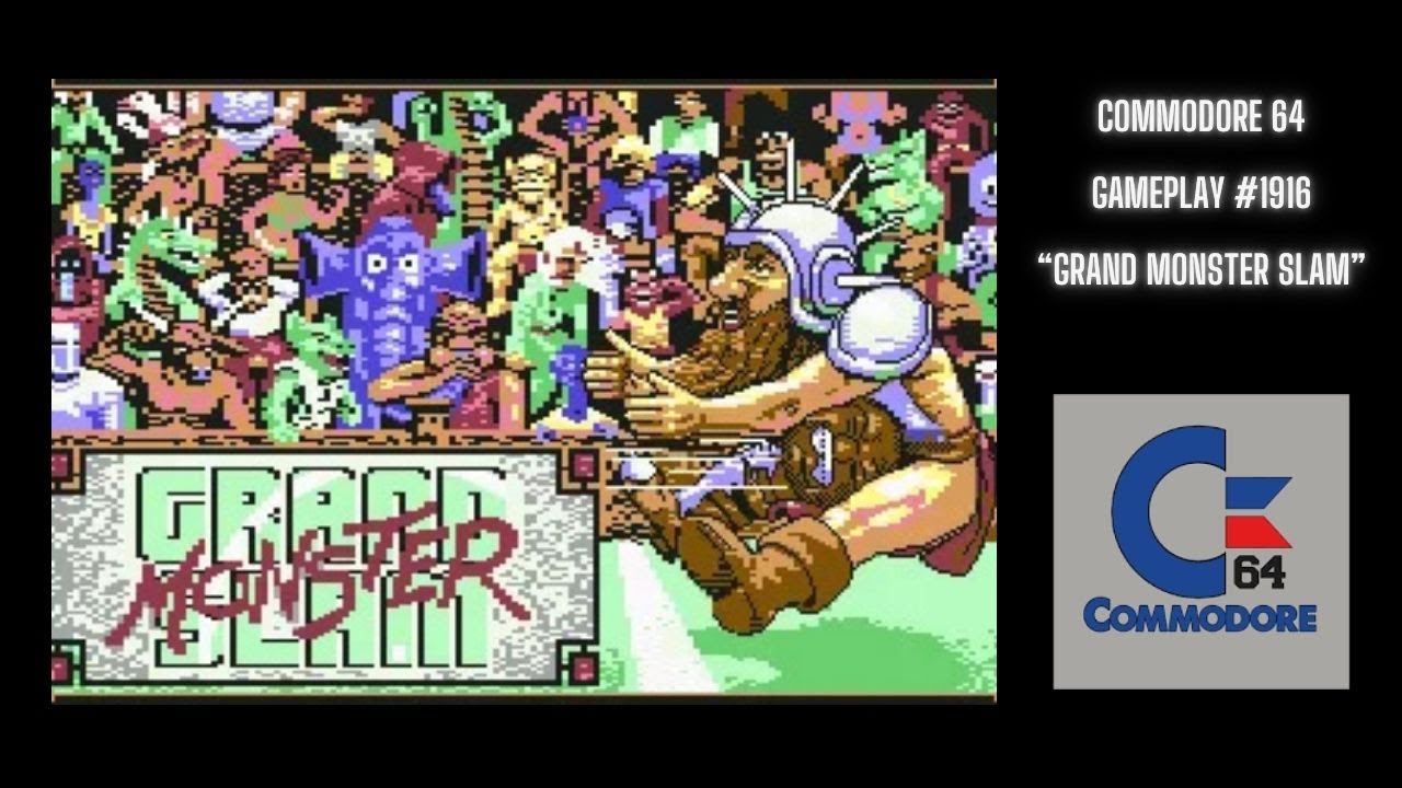 Grand Monster Slam (Commodore 64 / Gameplay #1916) - YouTube