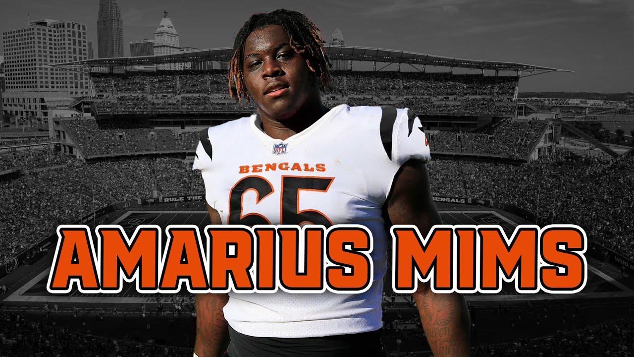 Amarius Mims On Protecting Joe Burrow And Life As A 1st Round Rookie ...