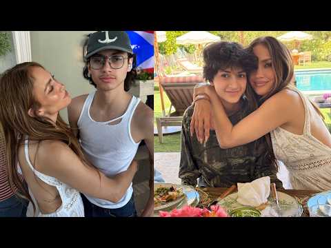 Jennifer Lopez spends time with her kids Max & Emme for Memorial Day
