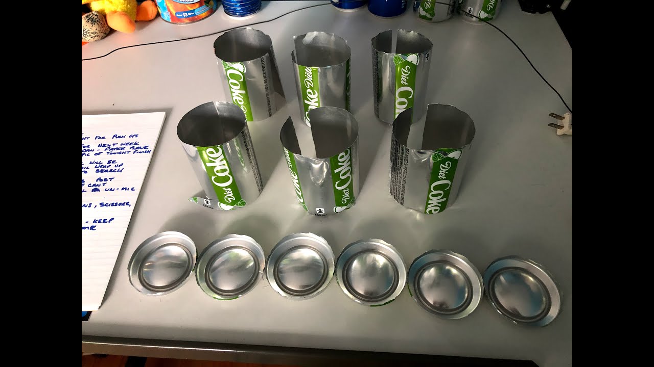 Pop Can Airplane Step 2 - YouTube