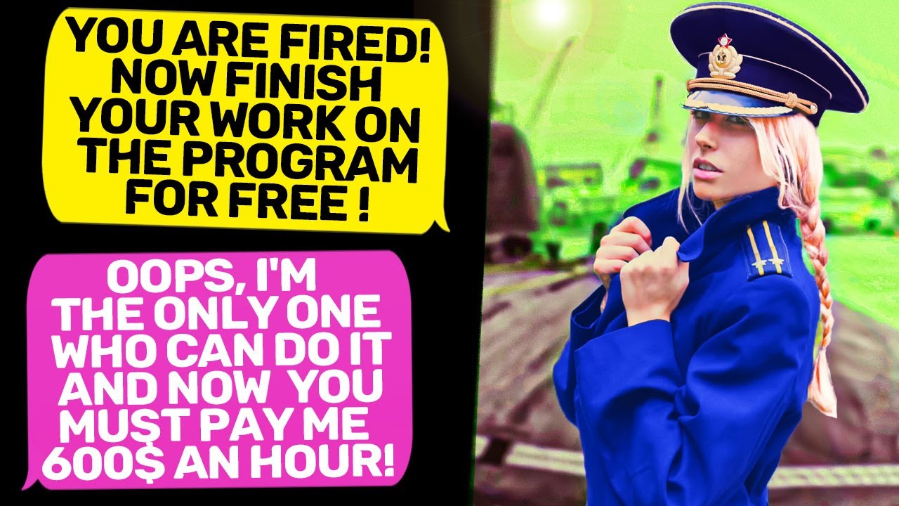 Director of the Company Fired You ! I Am Only Programmer who can ...