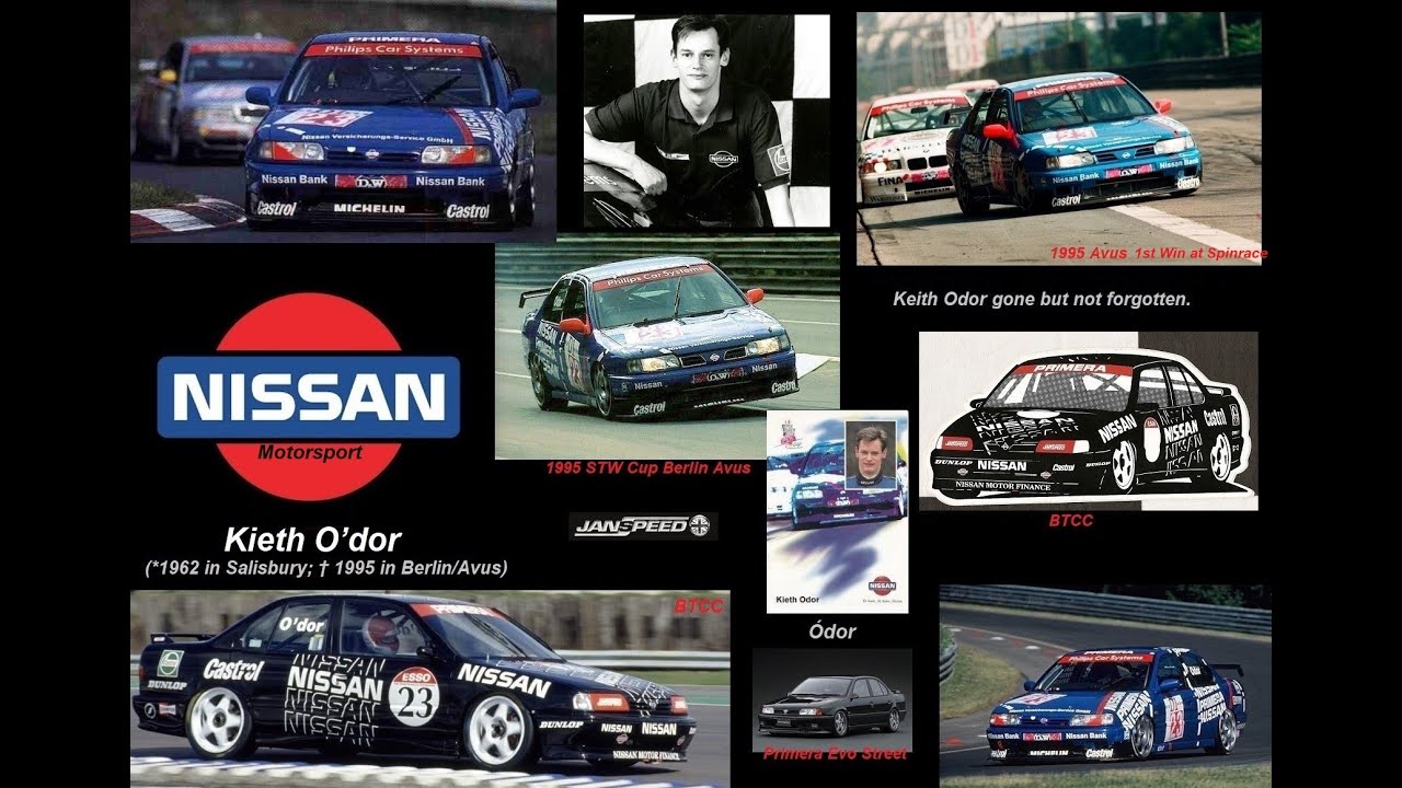 RIP Kieth Odor - Nissan Primera STW - DSF - Avus Berlin D&W STW Cup ...