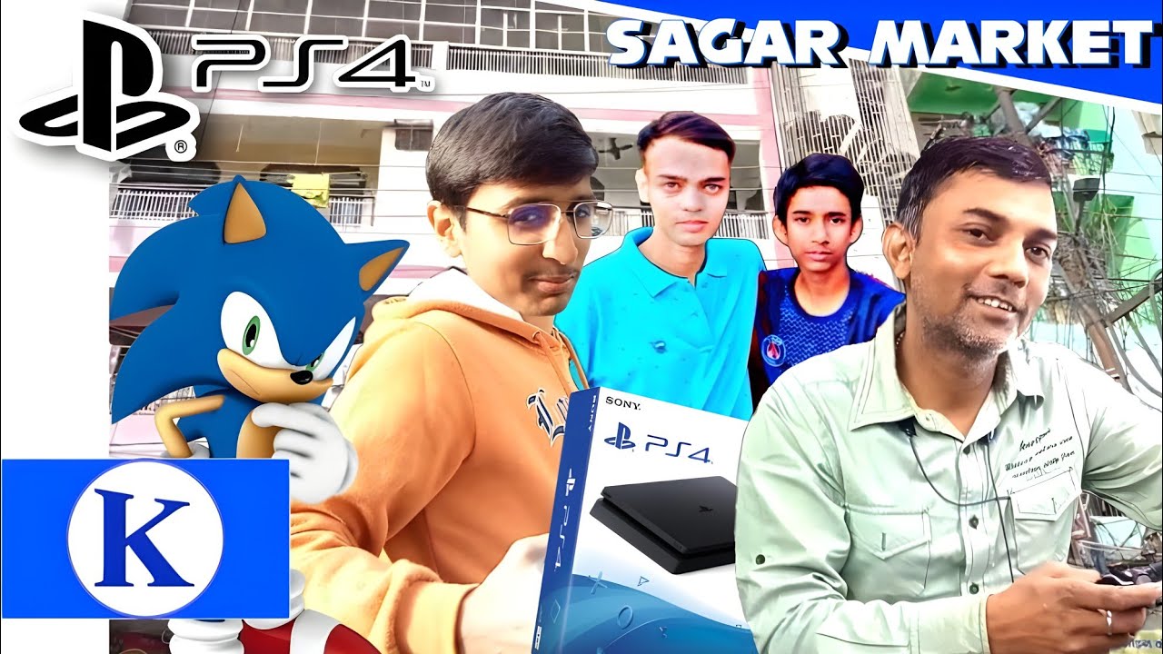 I brought PS4 Slim for my friend from Sagar Market! My First Vlog Video ...
