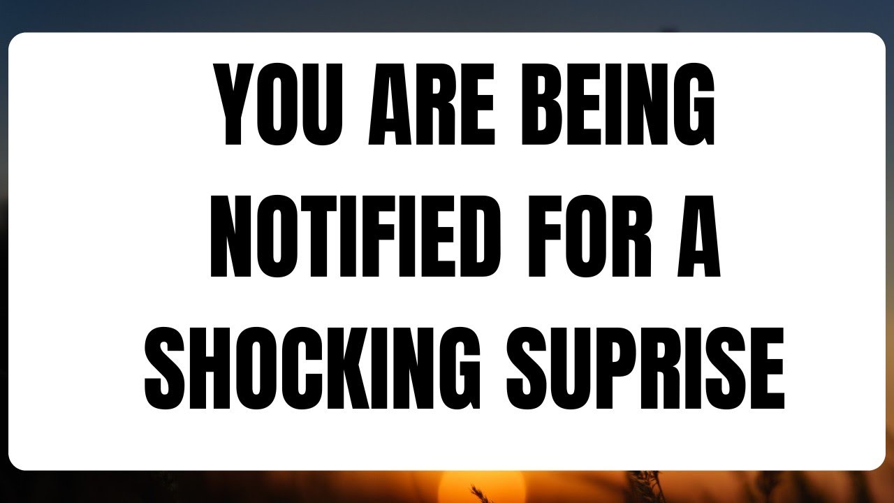 🤯 ️ YOU ARE BEING NOTIFIED FOR A SHOCKING SURPRISE...🦋 | God Message ...
