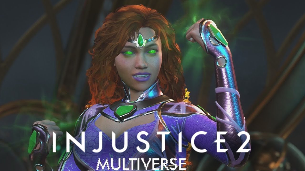 Injustice 2 Multiverse With Starfire - YouTube