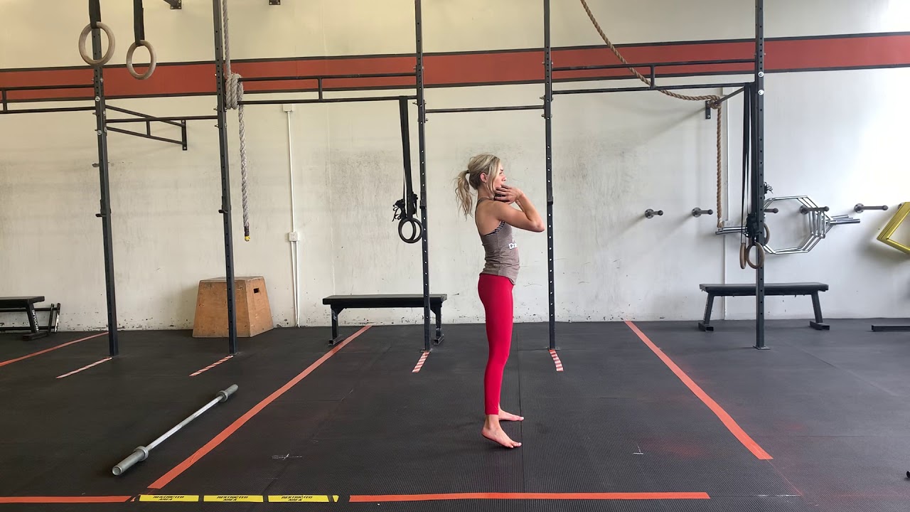 Single Dumbbell Front Squats - YouTube