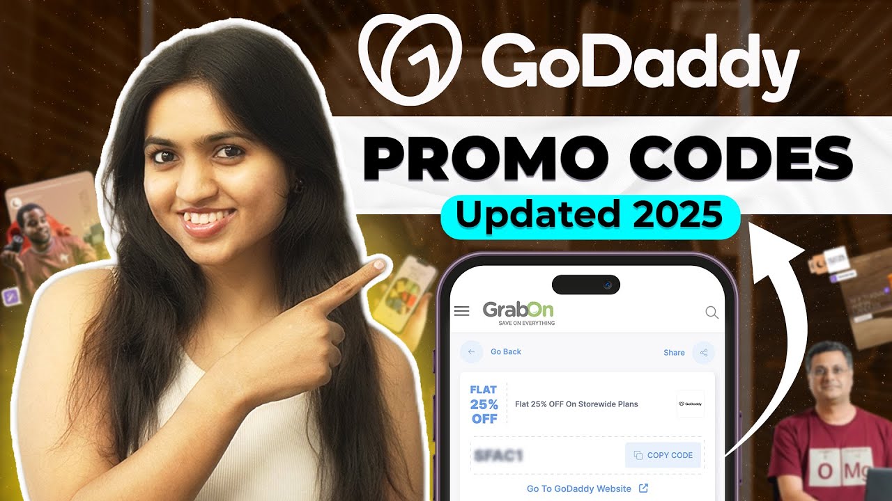 GoDaddy Coupons & Promo Codes 2025 | GoDaddy Discounts & Offers - YouTube