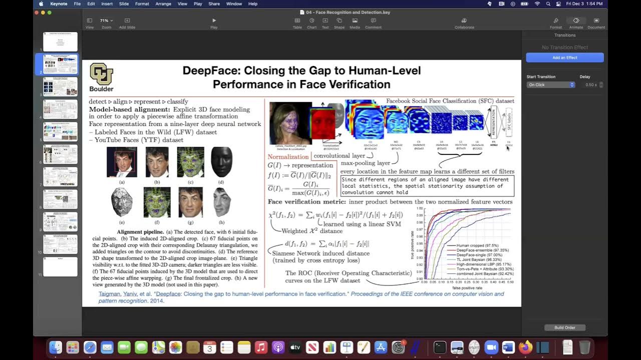 Deep Face Recognition (Continued) | Lecture 40 (Part 1) | Applied Deep ...