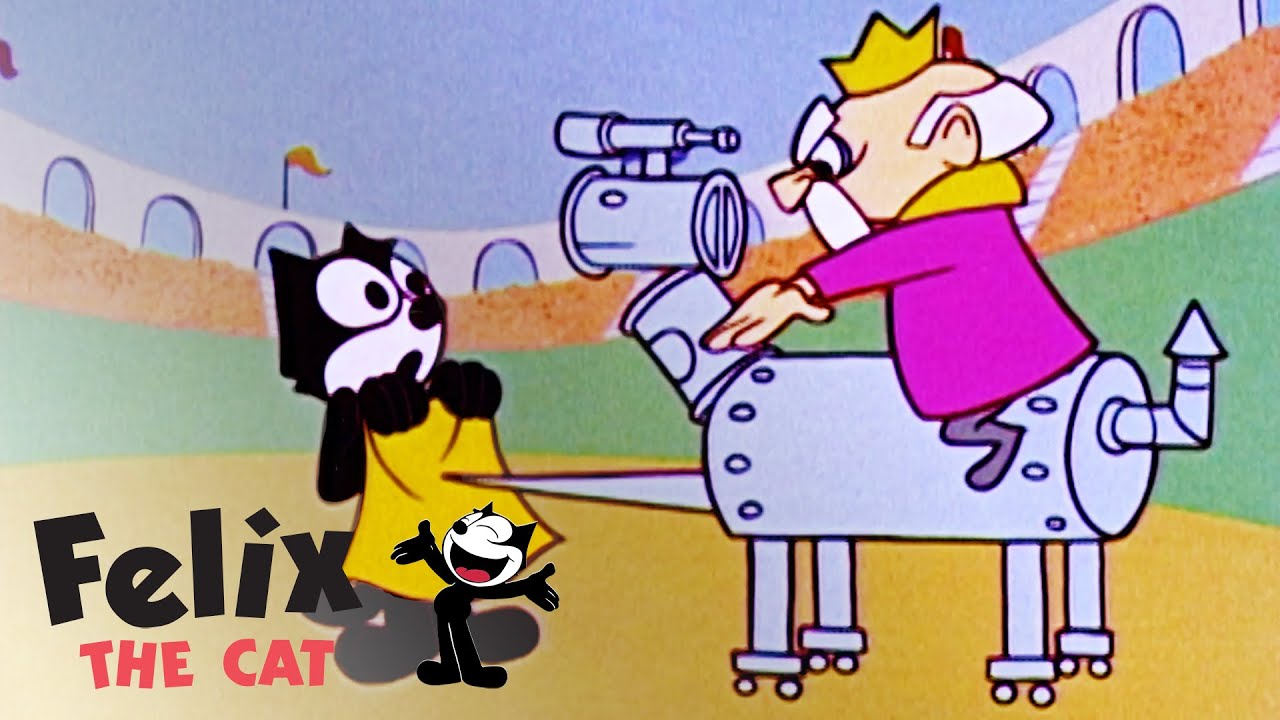 The Time Machine Plan | Felix The Cat | Full Episodes - YouTube