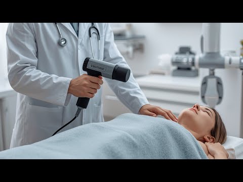 Professional Lying Down Thigh Massage With Massage Gun | Dr. Jason Wersland
