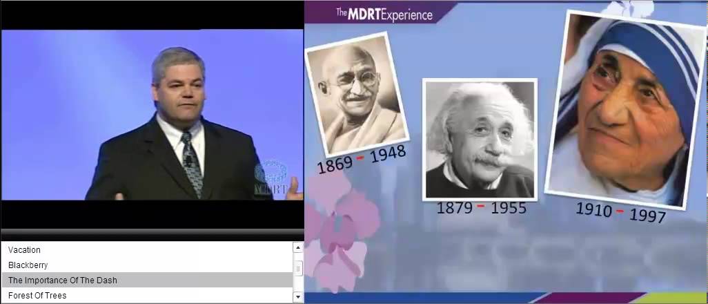 MDRT 2011_s03 Living the MDRT 365 Life ~ Brian D. Heckert - YouTube