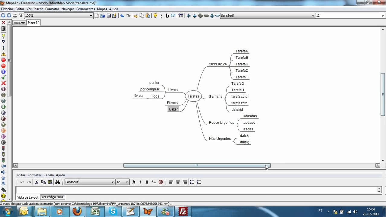Software FreeMind - YouTube