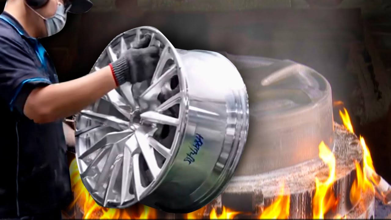 Proceso de Fabricación Satisfactorio de Rines. ¿Cómo se Hacen los Rines ...