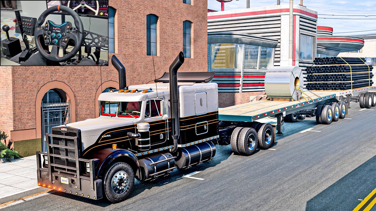 Heavy Haulage with the Gavril T-Series - BeamNG.Drive v0.32 | Steering ...