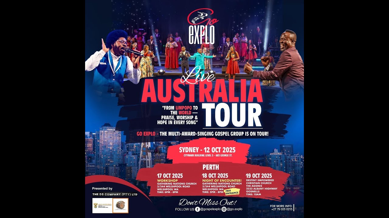 Ps. Kenny - Go EXPLO Australia Tour - 12 October 2025 AM - Bethany ...