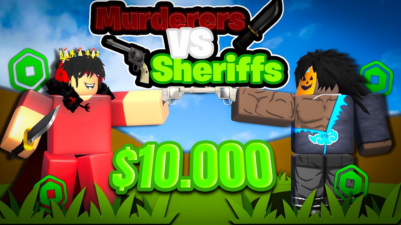 10k Robux 1v1 On MVSD Roblox - YouTube