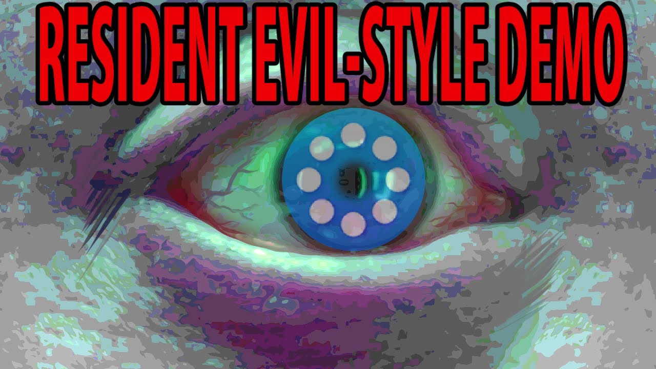 Resident Evil style demo V1 - RPG Dev Bakin - YouTube