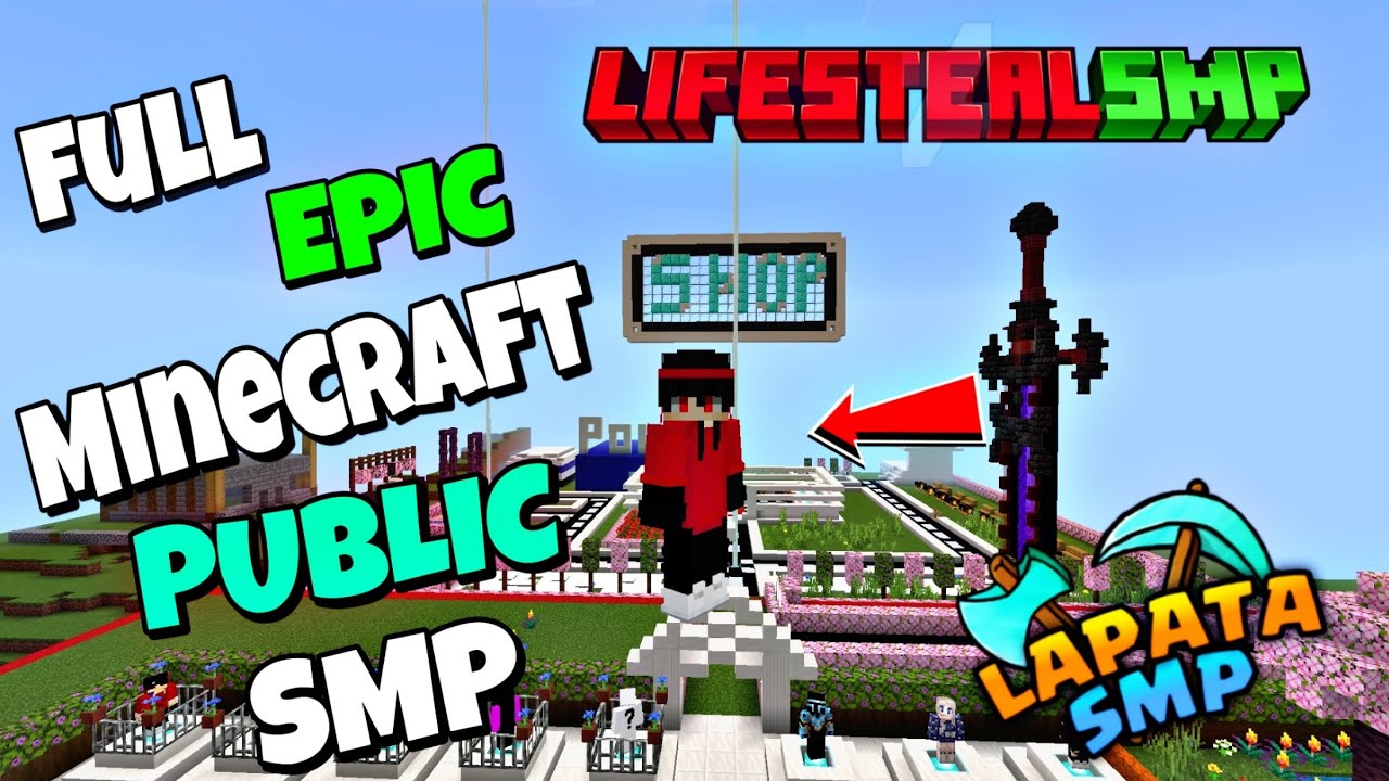 New smp server mcpe 💎 1.20+ Survival Smp java + mcpe 24/7 ️ free to ...