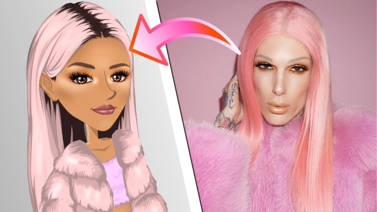 FOLLOWING A JEFFREE STAR MAKEUP TUTORIAL ON MSP - YouTube