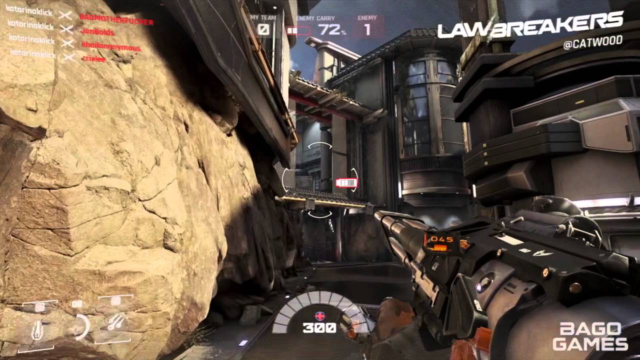 LawBreakers Gameplay Video Assassin & Vanguard - YouTube