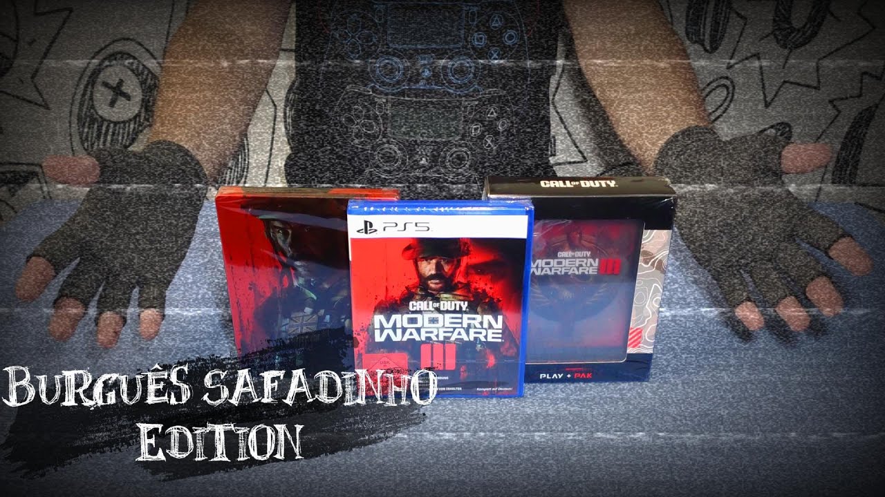 [Unboxing] Call of Duty Modern Warfare 3 Steelbook Bundle Edition [PS5 ...