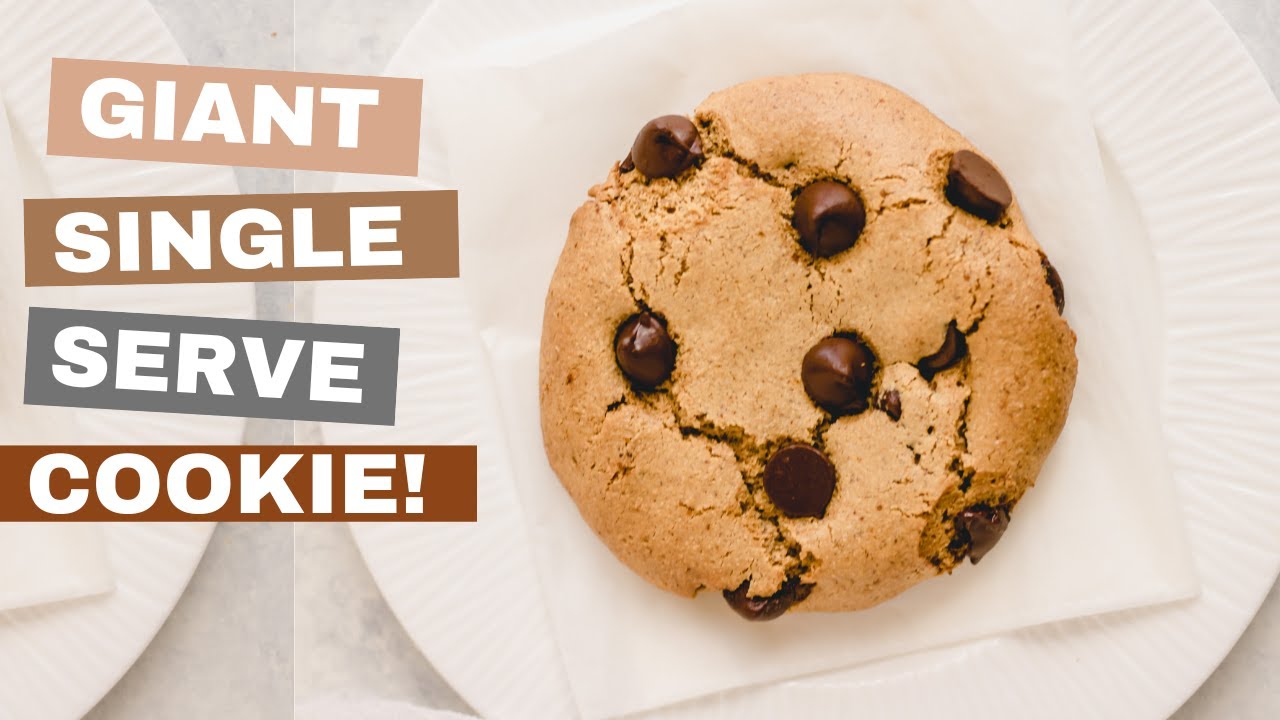 GIANT Single Serve Cookie - YouTube